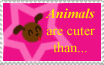 Animal Mascot =/= Furry Stamp by SillyEwe on DeviantArt