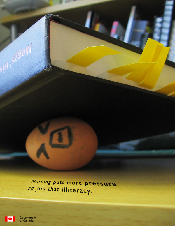 Illiteracy Poster