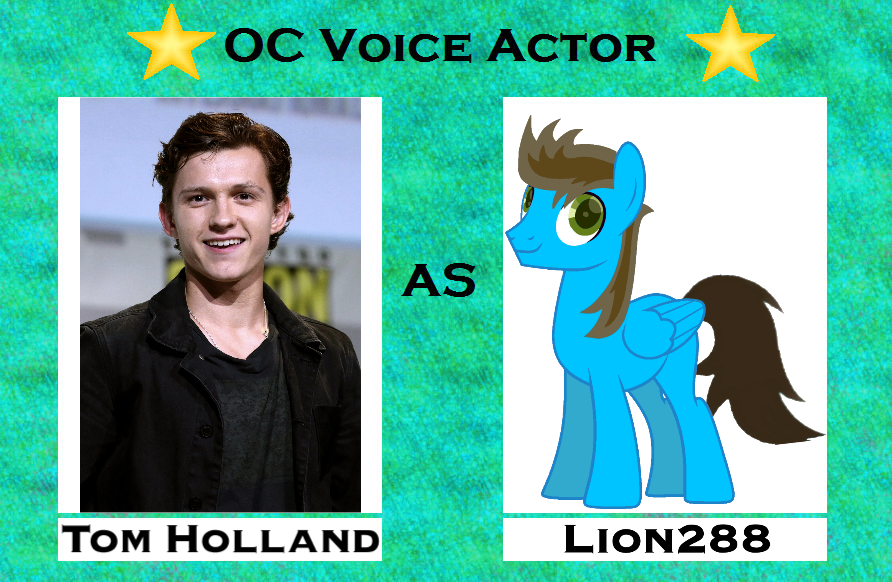 My ponysonas voice actor by lion288 on DeviantArt