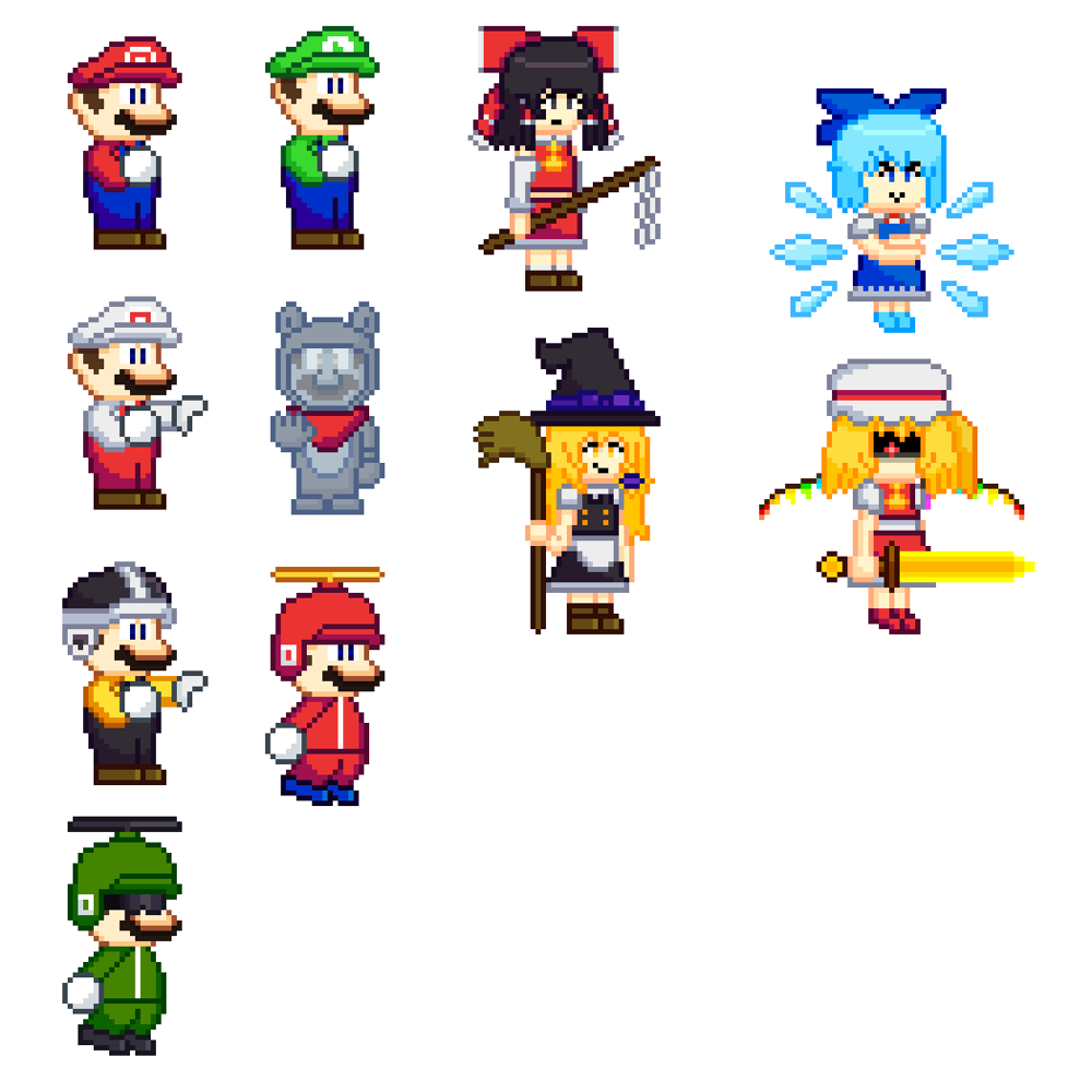 Mario Fangame Sprites by DJSuperPixel on DeviantArt