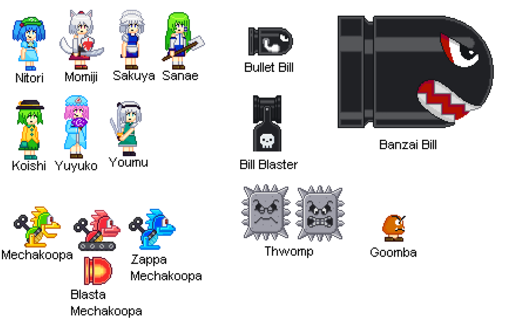 More fangame sprites by DJSuperPixel on DeviantArt