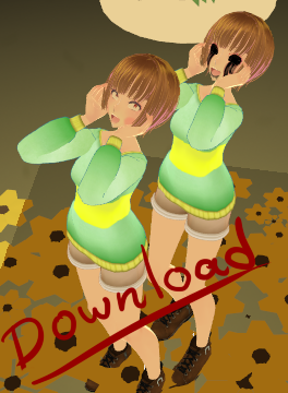 MMD Chara Model download by Rainbow-Neko-chan on DeviantArt