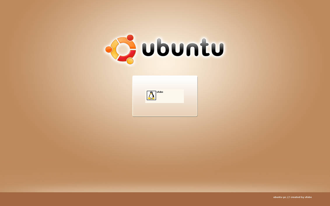 Ubuntu Logon 1920x1200 by ufubo on DeviantArt