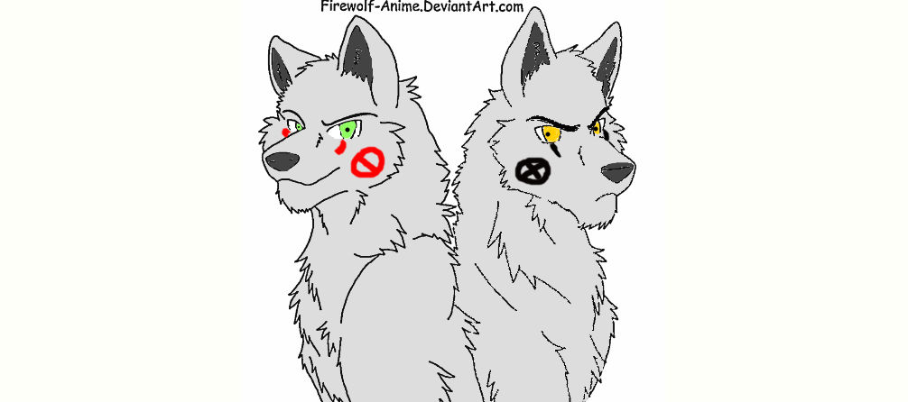 Wolfs brothers by Alexy009 on DeviantArt