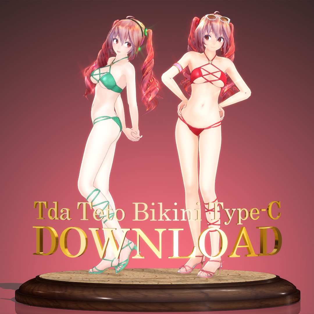 MMD Tda Teto Bikini Type-C DL by Murabito124 on DeviantArt