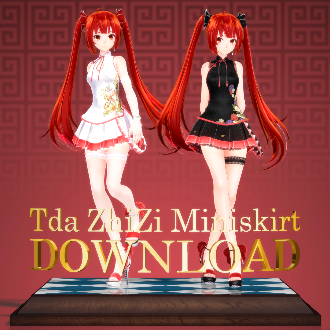 MMD Tda ZhiZi Miniskirt DL by Murabito124 on DeviantArt