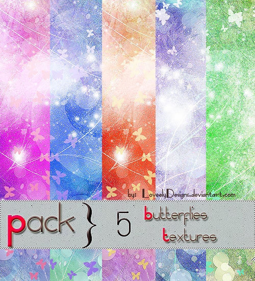 Pack Butterflies Textures by loveelydesigns on DeviantArt