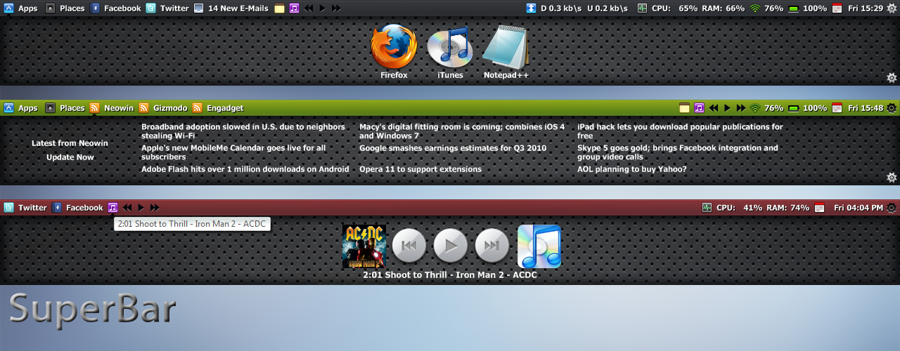 Superbar 1.0.2 by Leonick on DeviantArt