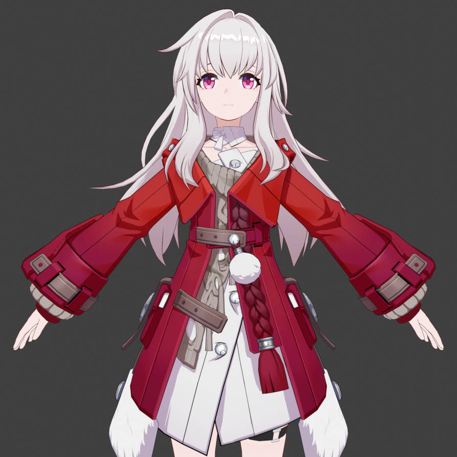 HSR - Klara 3D Model DL (FBX/Blend) by Petventh on DeviantArt