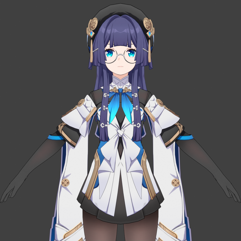 HSR - Pela 3D Model DL (FBX/Blend) by Petventh on DeviantArt