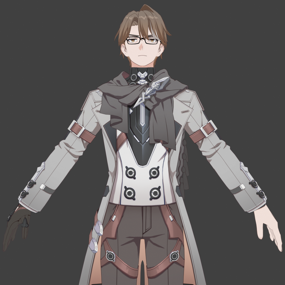 HSR - Welt 3D Model DL (FBX/Blend) by Petventh on DeviantArt