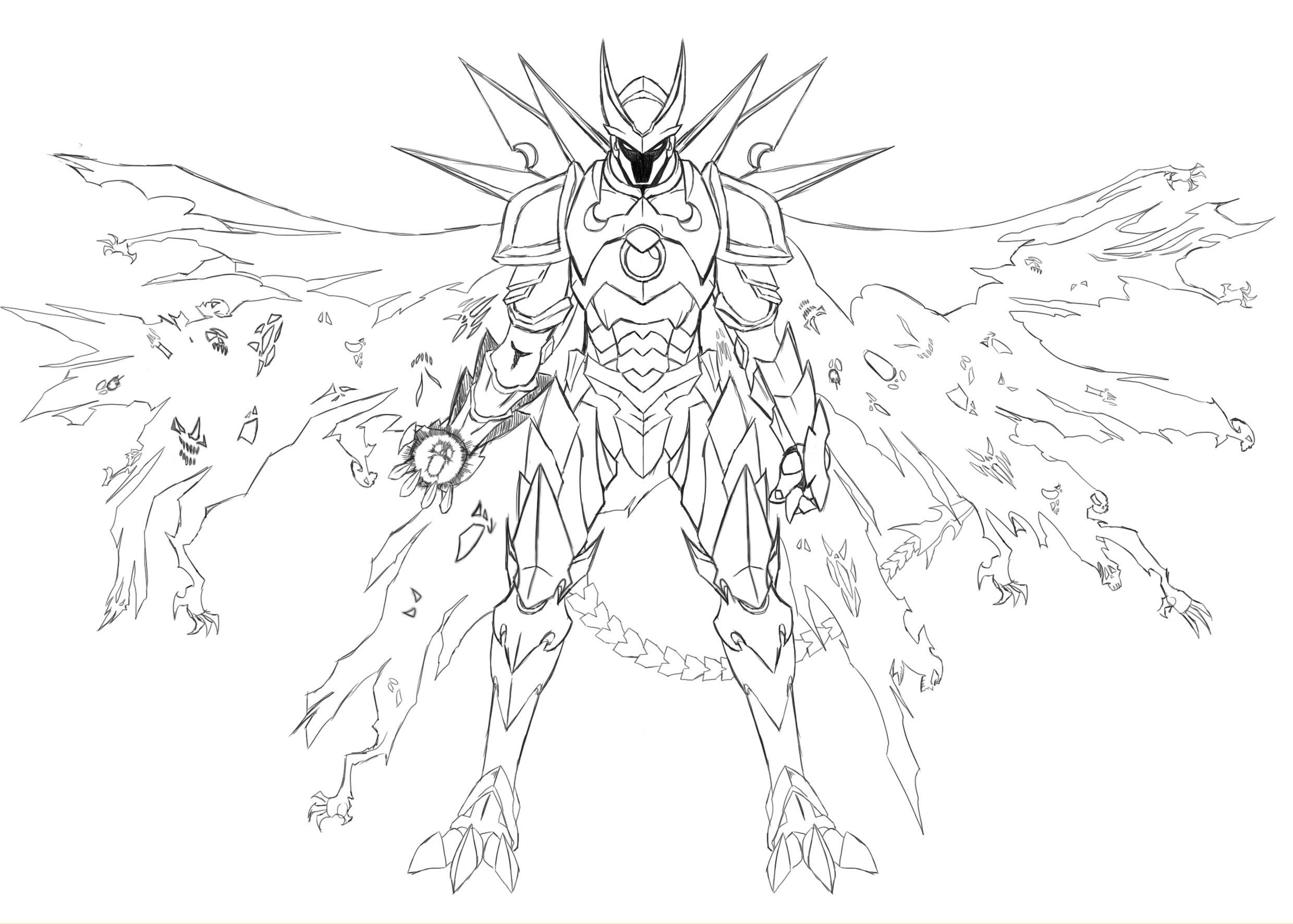 Darkness Demon God by senji-comics on DeviantArt