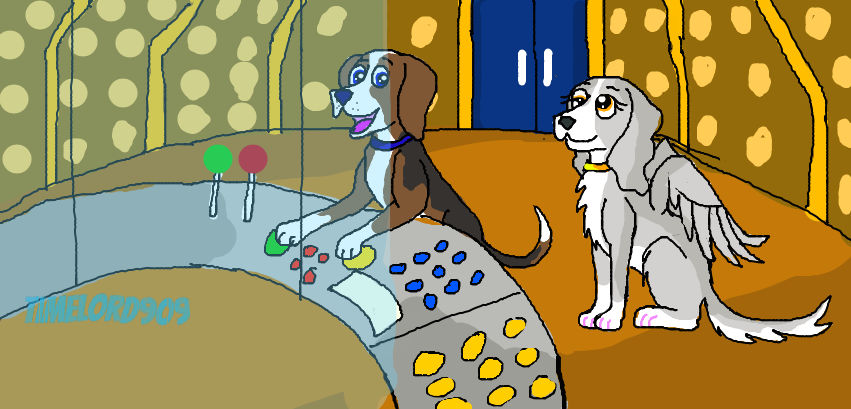 To The TARDIS- Dogs by Timelord909 on DeviantArt