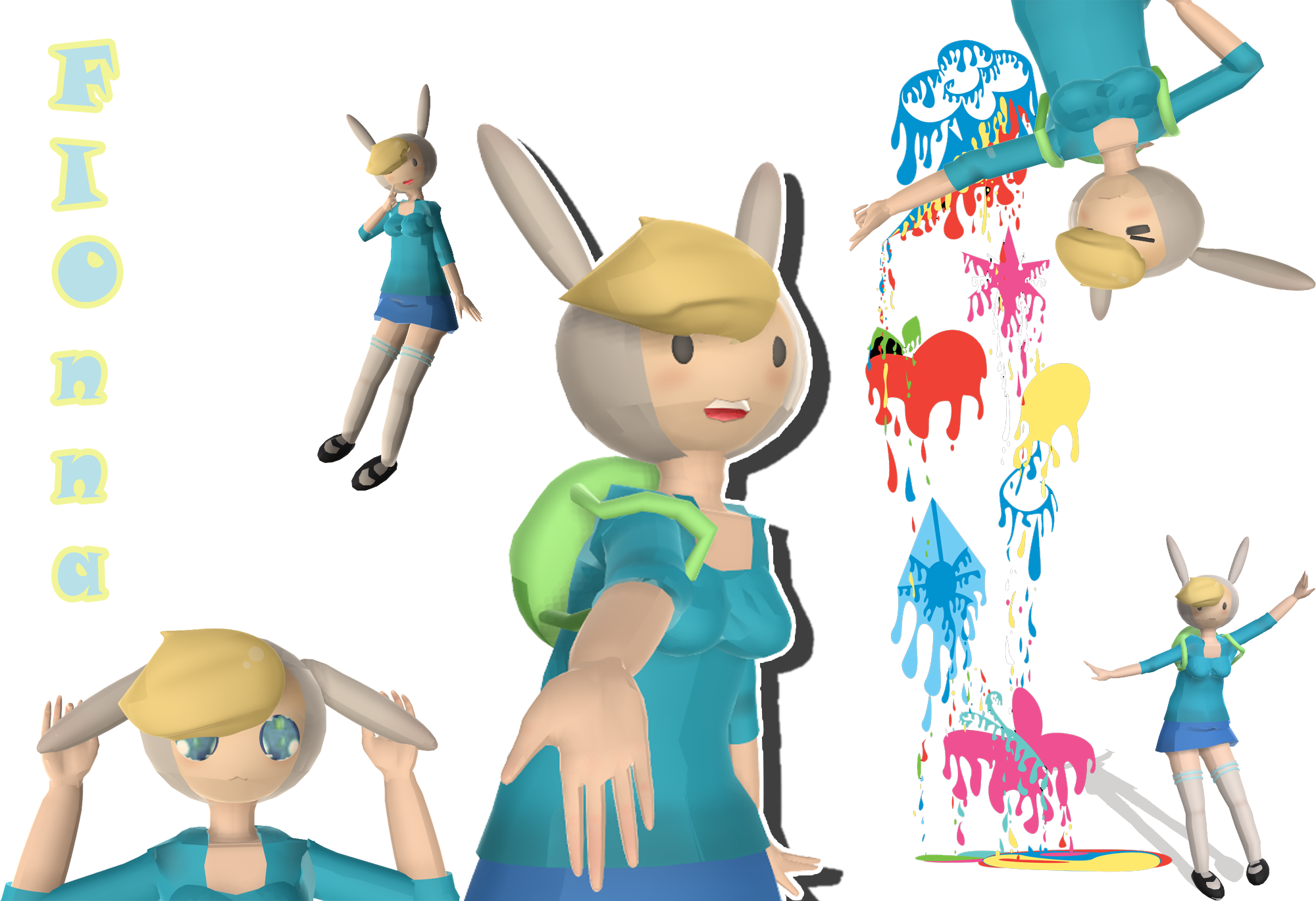 [MMD]Fionna Download by Nekomimi-Chan00 on DeviantArt