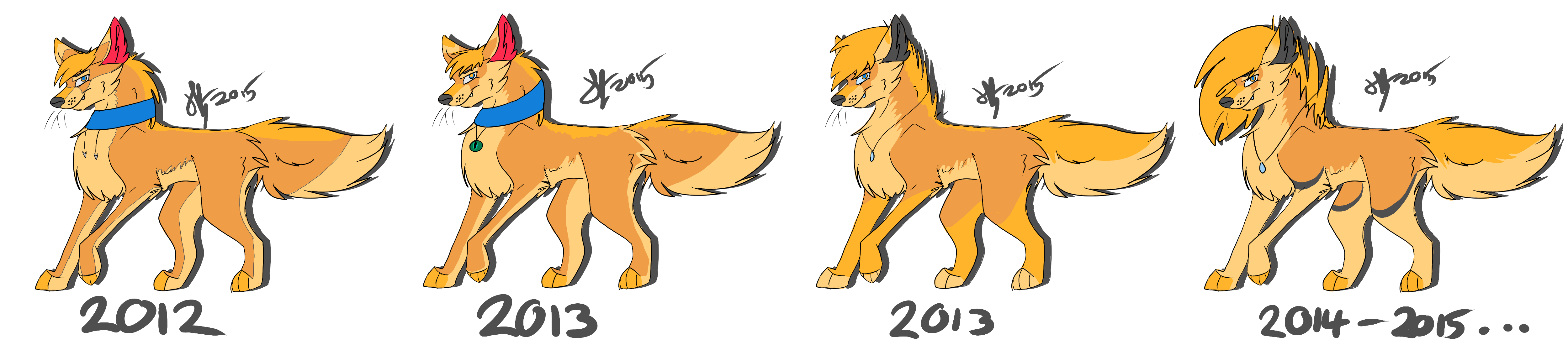 Sketch Wolf Timeline by KYRUOLIO on DeviantArt