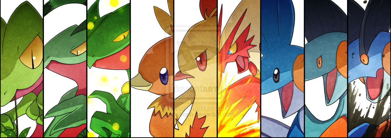 Pokemon List for Hoenn Busters by Pohlranda3 on DeviantArt