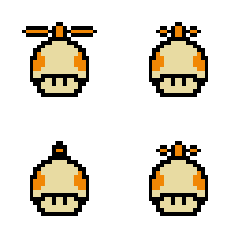 Propeller Mushroom - Super Mario Bros. 3 Style by SkyZombie5 on DeviantArt Propeller Mushroom - Super Mario Bros. 3 Style by SkyZombie5 on DeviantArt