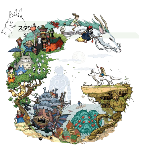 Studio Ghibli [Collection] (1) by KahlanAmnelle on DeviantArt