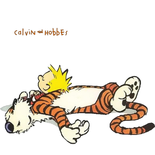 Calvin and Hobbes (7) by KahlanAmnelle on DeviantArt