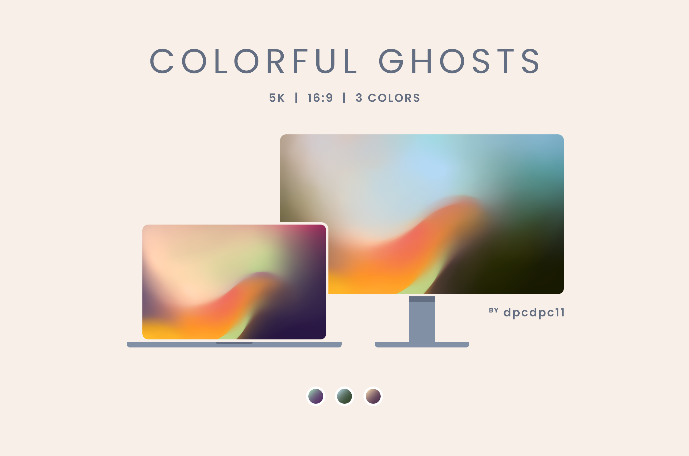 Colorful Ghosts - 5K Wallpaper Pack by dpcdpc11 on DeviantArt