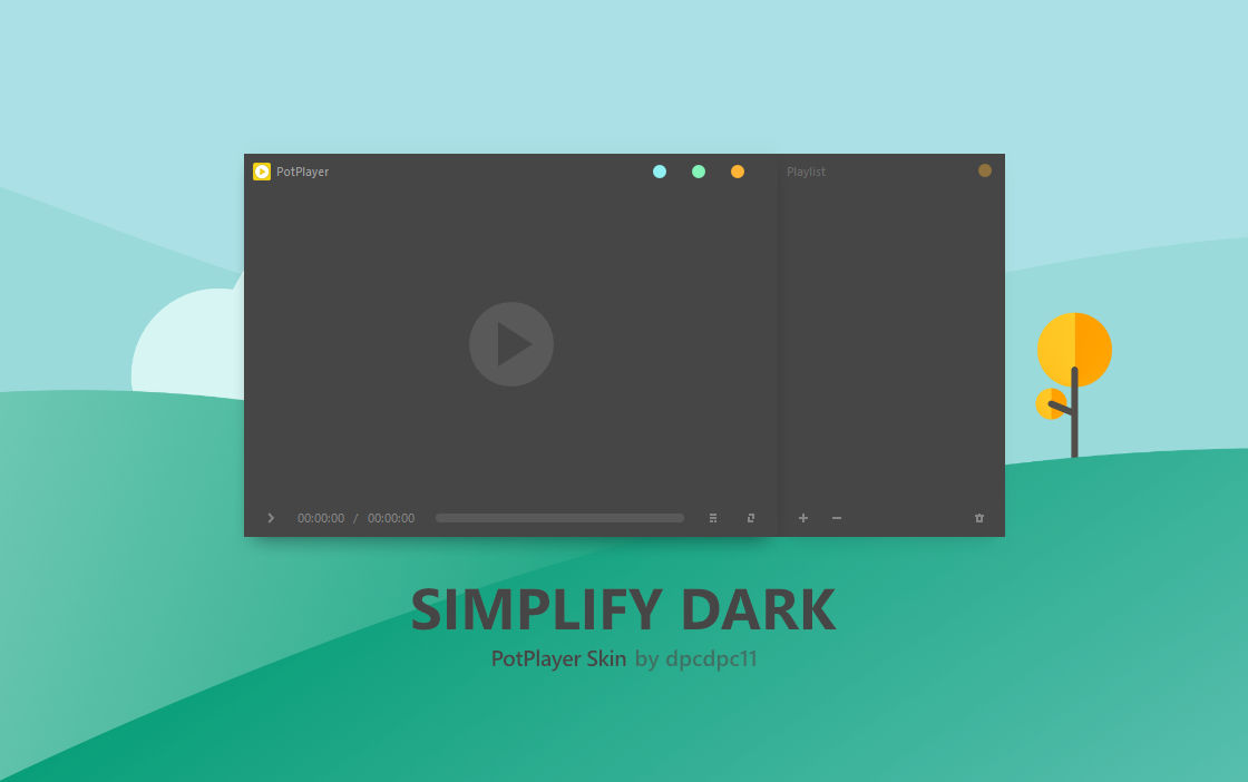 Simplify Dark - PotPlayer Skin by dpcdpc11 on DeviantArt