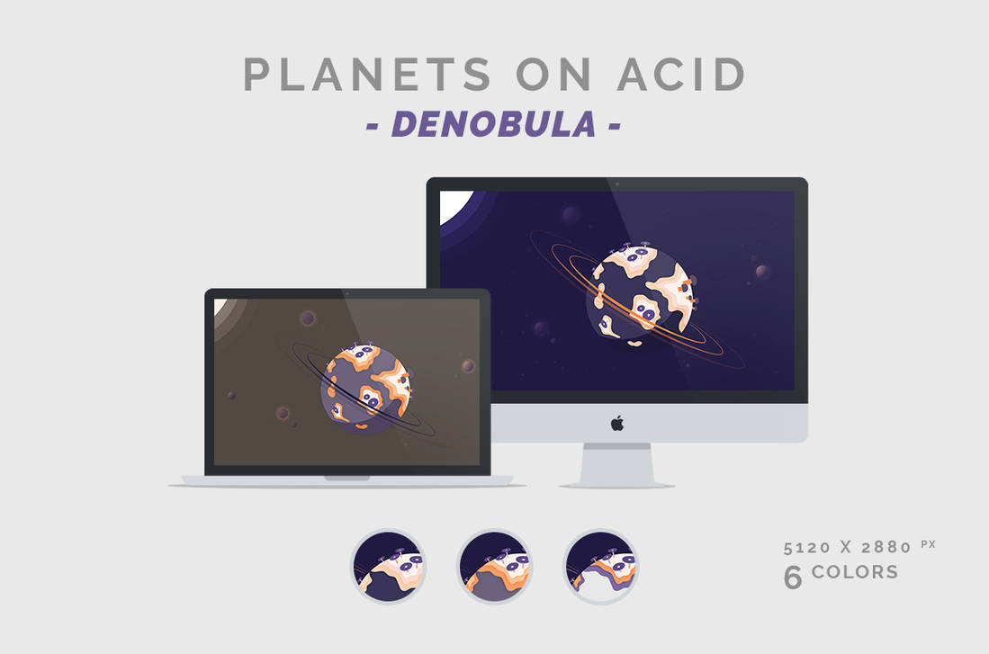 Planets on Acid 'DENOBULA' Wallpaper 5120X2880px by dpcdpc11 on DeviantArt
