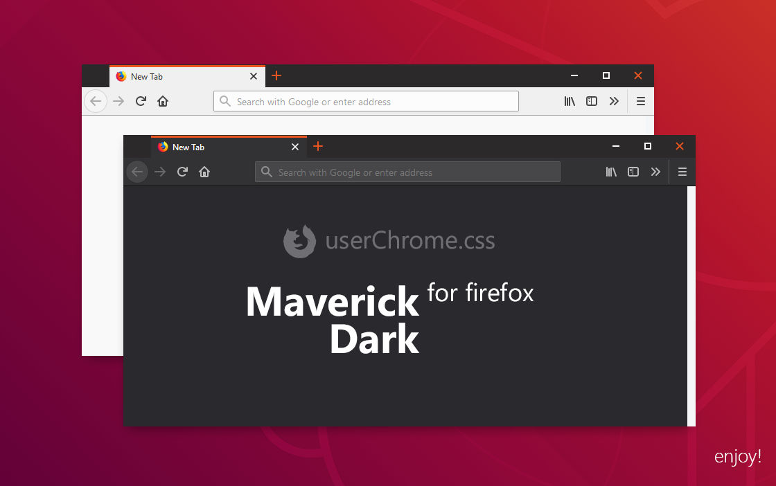 Maverick Dark - Firefox Theme by dpcdpc11 on DeviantArt