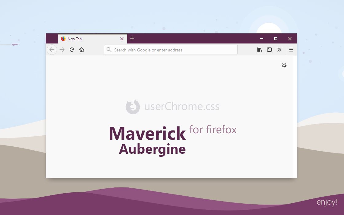 Maverick Aubergine - Firefox Theme by dpcdpc11 on DeviantArt
