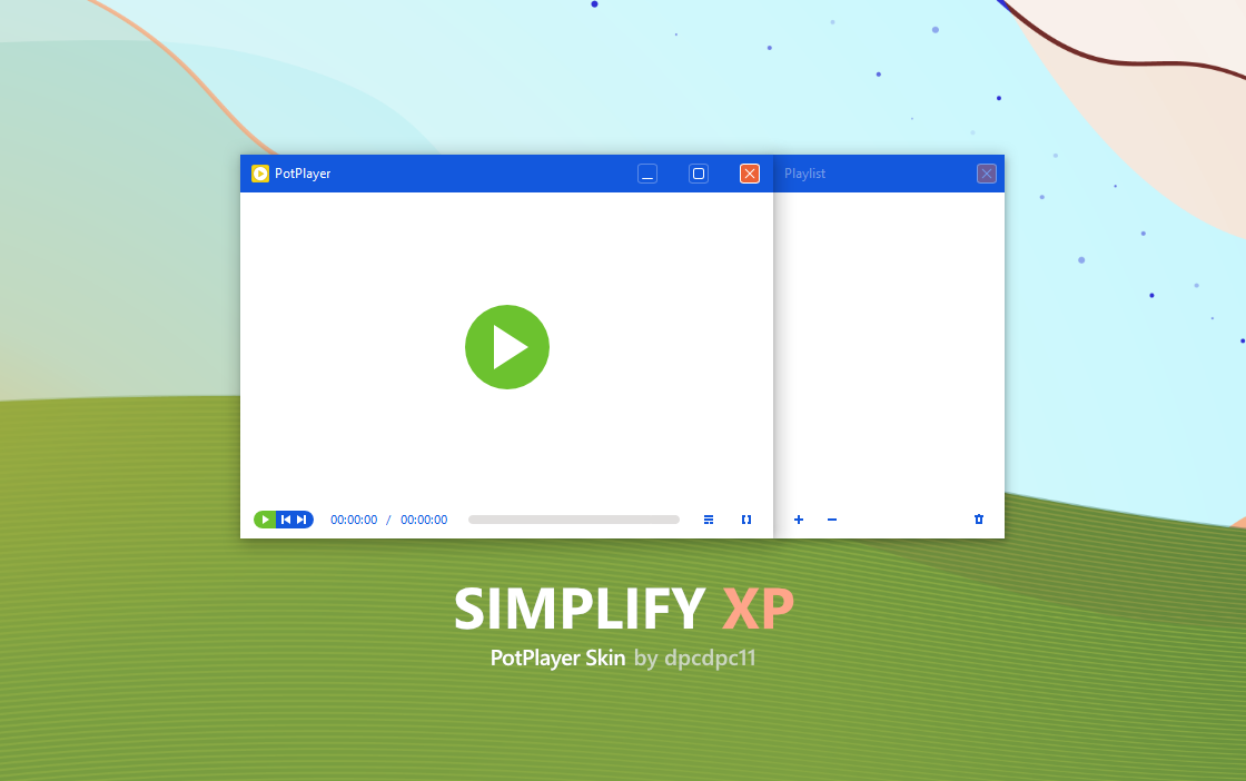 Simplify XP - PotPlayer Skin by dpcdpc11 on DeviantArt