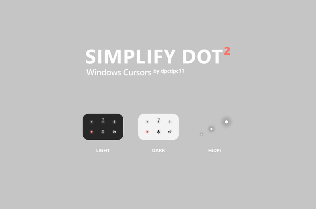 Simplify Dot 2 - Windows Cursors by dpcdpc11 on DeviantArt Simplify Dot 2 - Windows Cursors by dpcdpc11 on DeviantArt