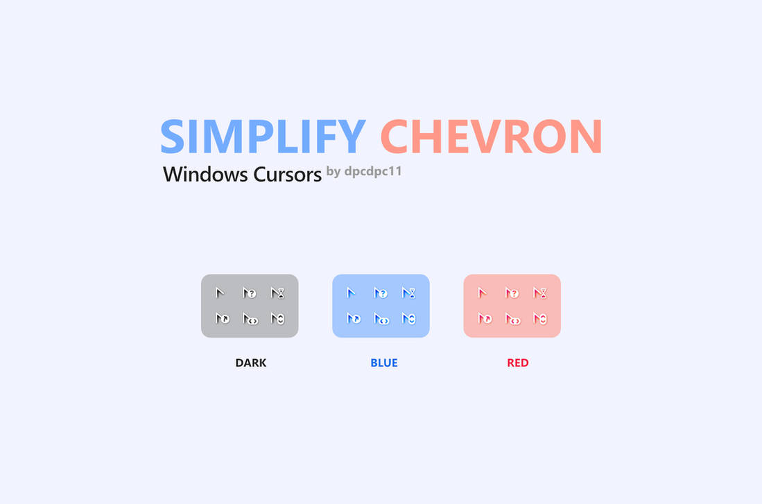 Simplify Chevron - Windows Cursors by dpcdpc11 on DeviantArt Simplify Chevron - Windows Cursors by dpcdpc11 on DeviantArt