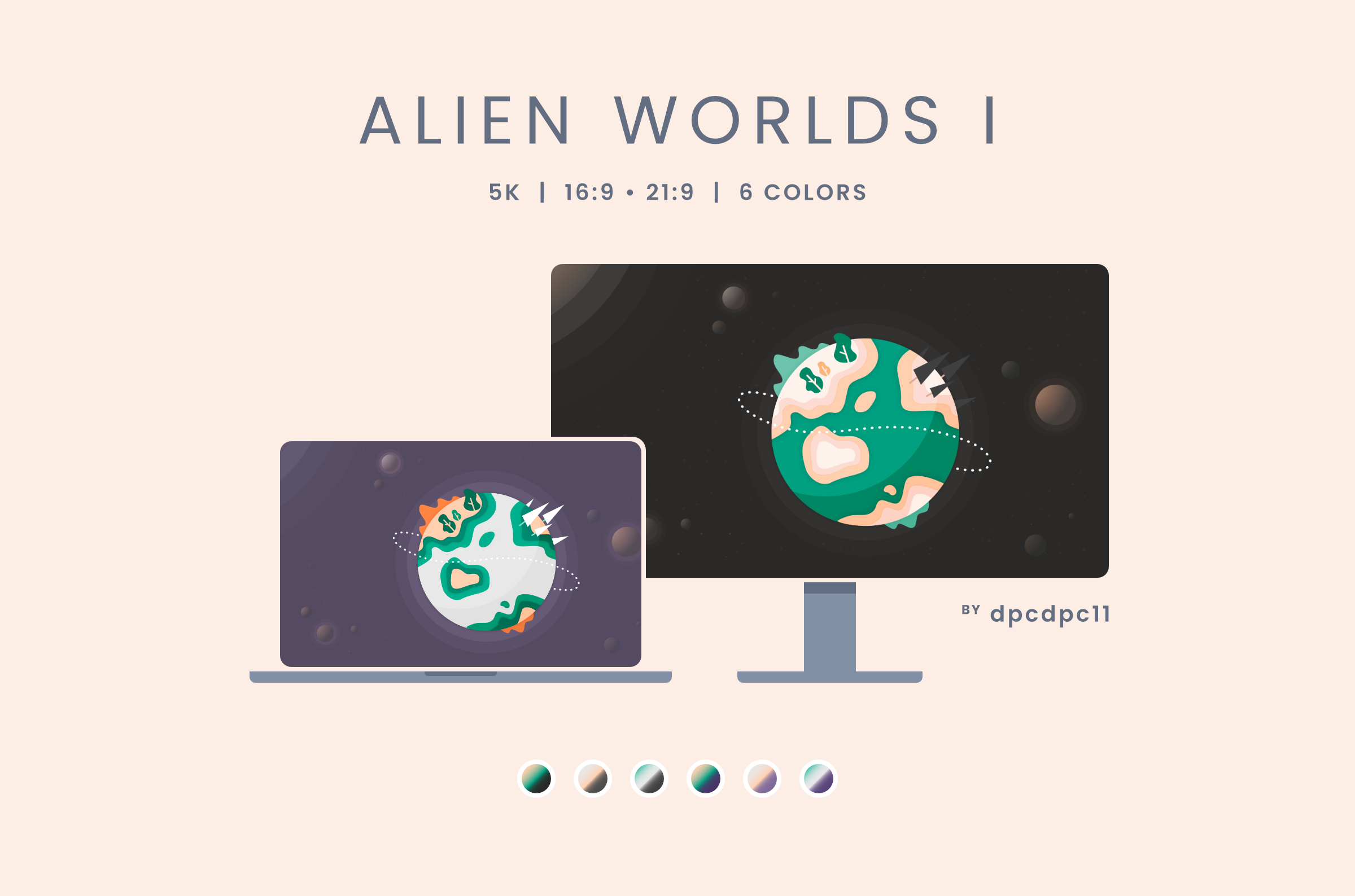 Alien Worlds I - 5K Wallpaper Pack by dpcdpc11 on DeviantArt