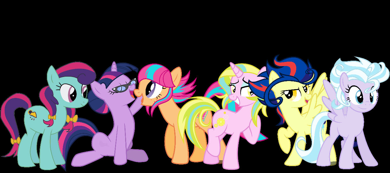 Pony Shadowbolts by kittylaughs on DeviantArt
