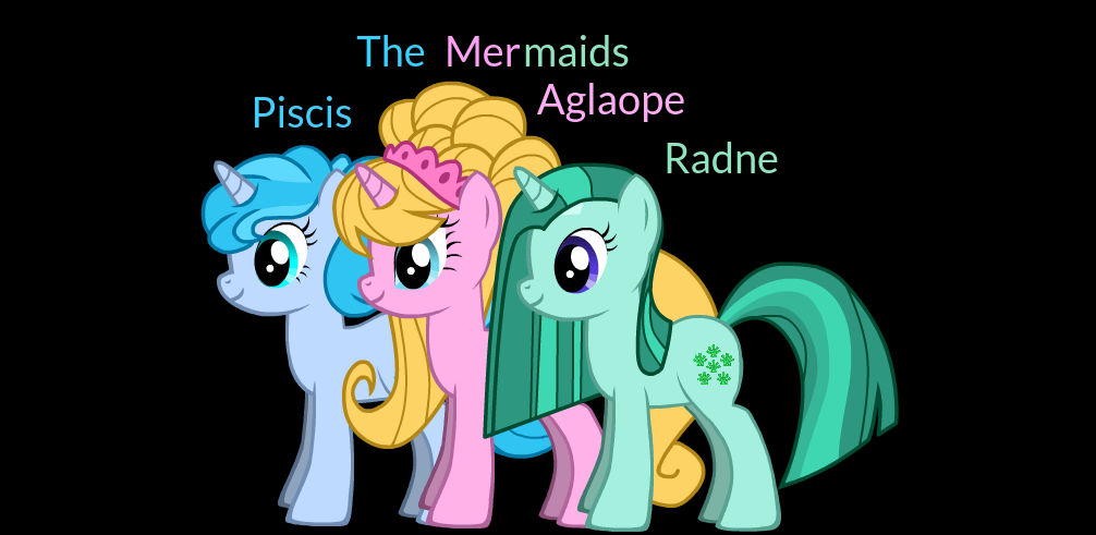 Pony Mermaids by kittylaughs on DeviantArt