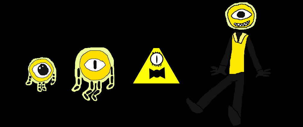 Many Forms Of Bill Cipher by kittylaughs on DeviantArt