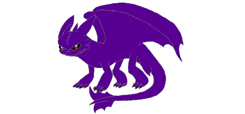 Purple Fury (Night Fury Purple Guy) by kittylaughs on DeviantArt