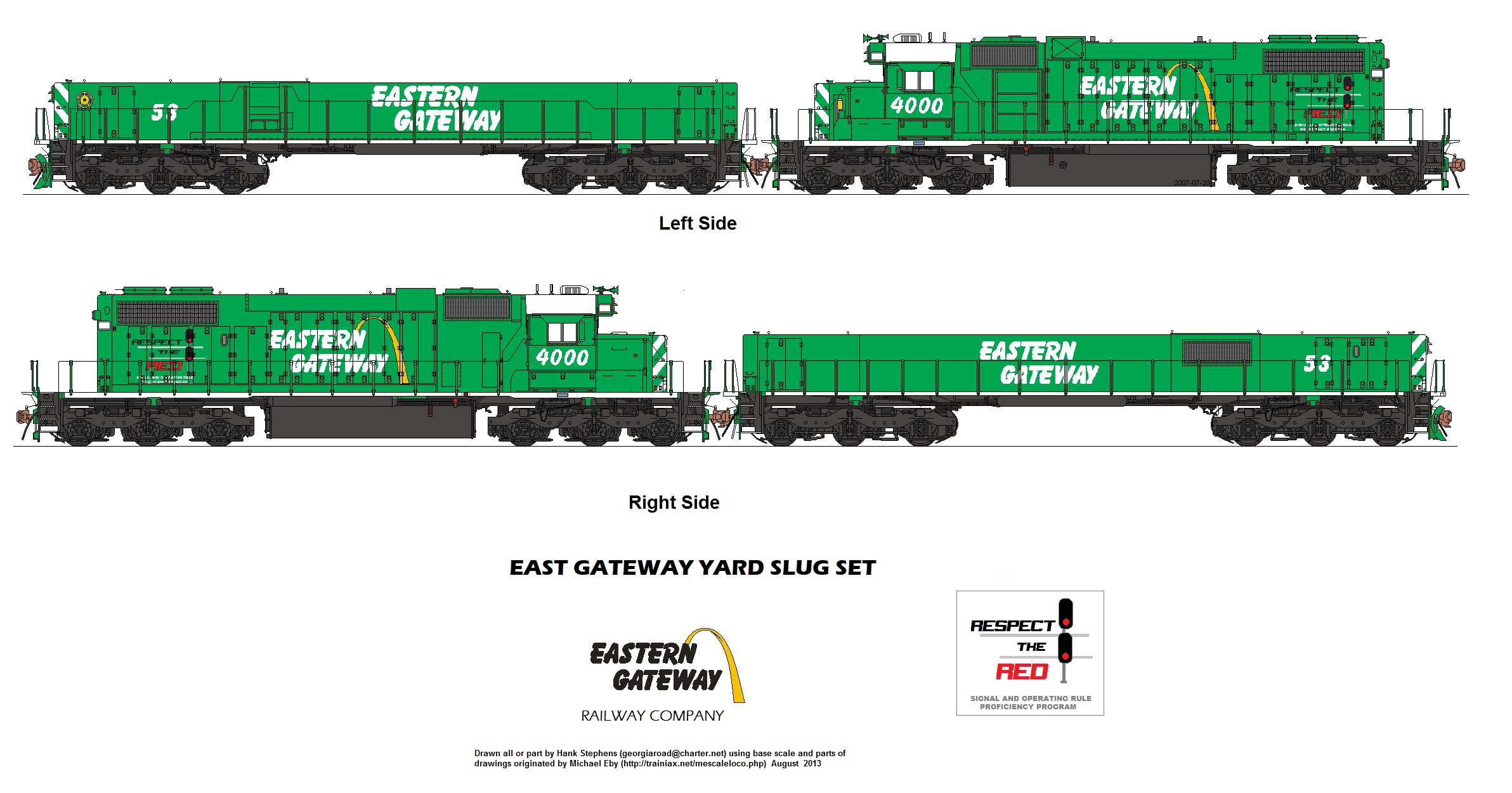 East East Gateway Yard Slug Set by georgiaroad on DeviantArt
