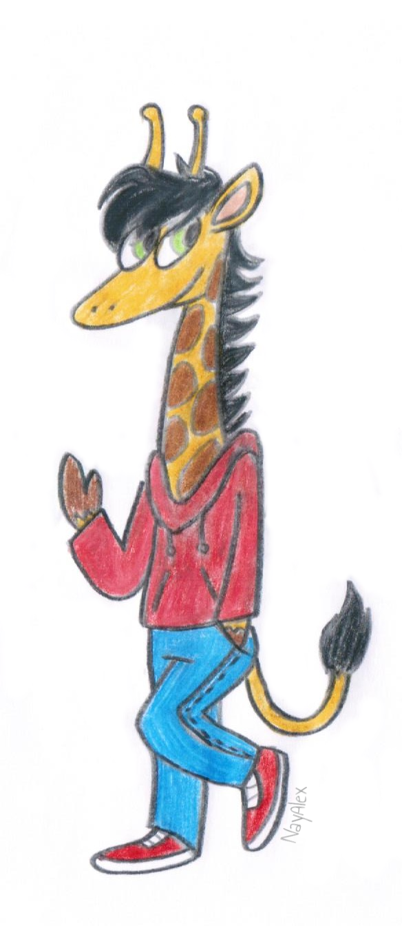 Anthro Giraffe by NayAlex on DeviantArt