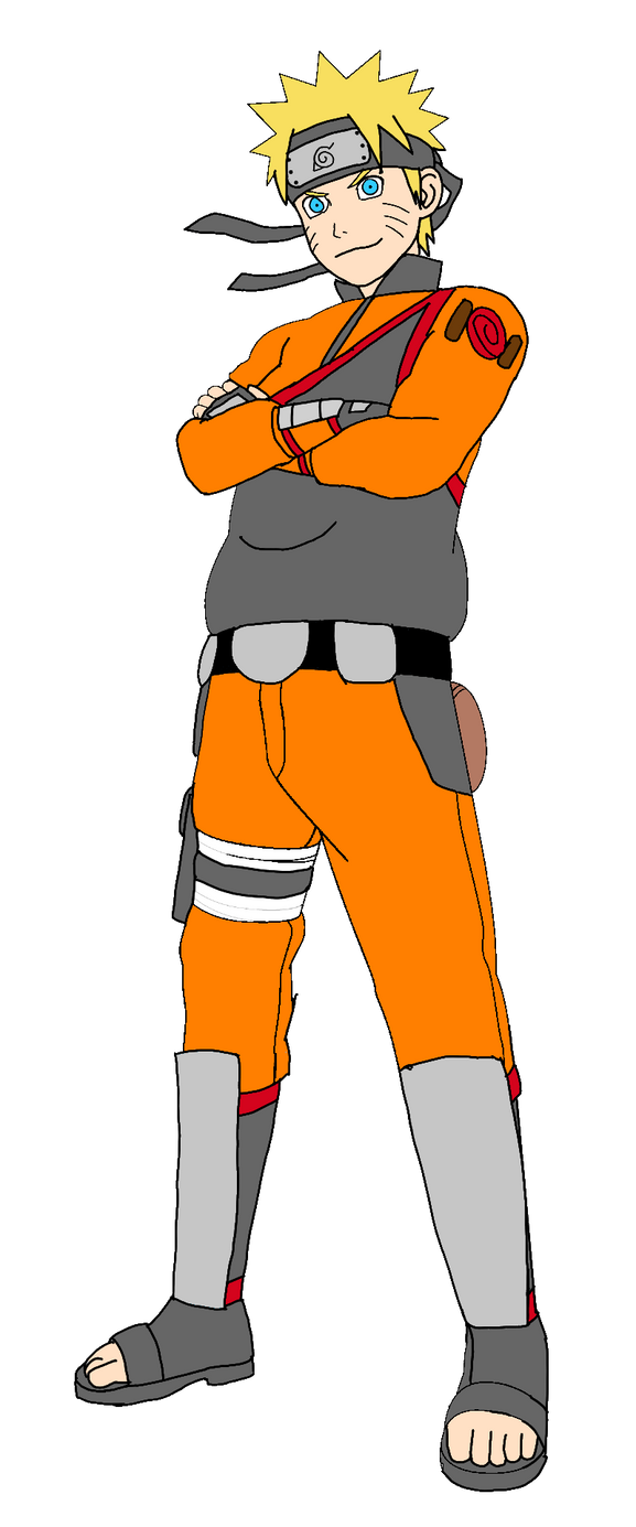 Naruto Uzumaki (Alternate Outfit) by EKJr on DeviantArt
