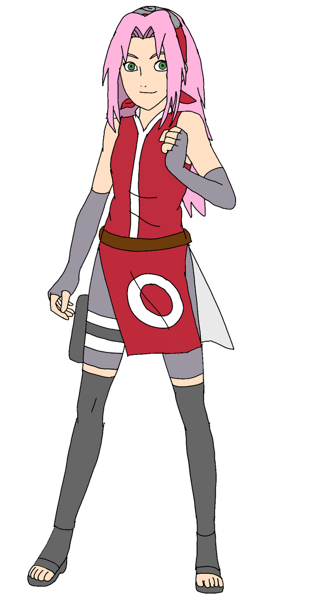 Sakura Haruno (Alternate Outfit) by EKJr on DeviantArt