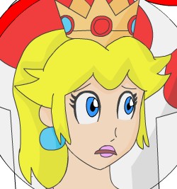 Peach In Space Peril With Flashing Lights by SuperTailsHero on DeviantArt
