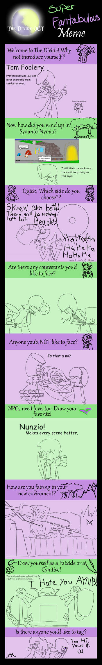 Divide Meme: Tom Foolery by AndYetNoBananas on DeviantArt