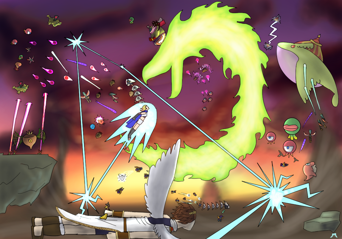 The Lightning Battle by AndYetNoBananas on DeviantArt