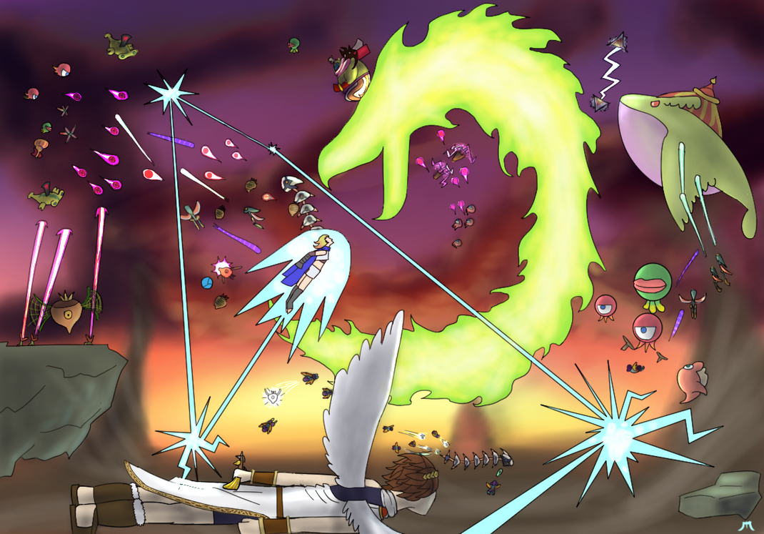 The Lightning Battle by AndYetNoBananas on DeviantArt