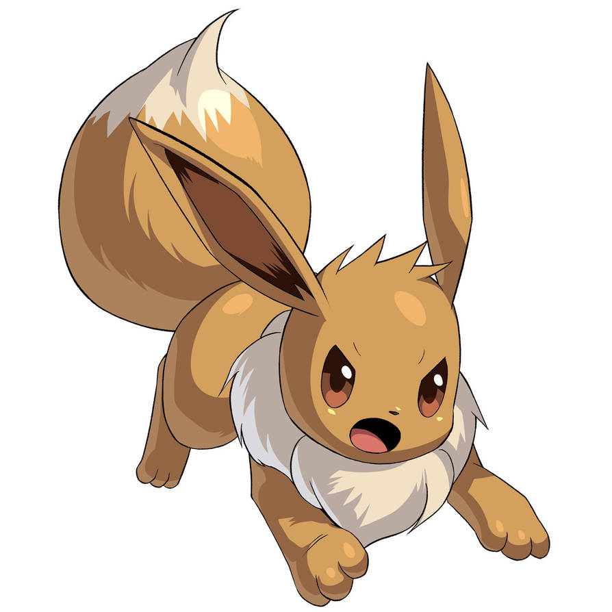 Eevee Walk Cycle by SilverTabbyStudios on DeviantArt