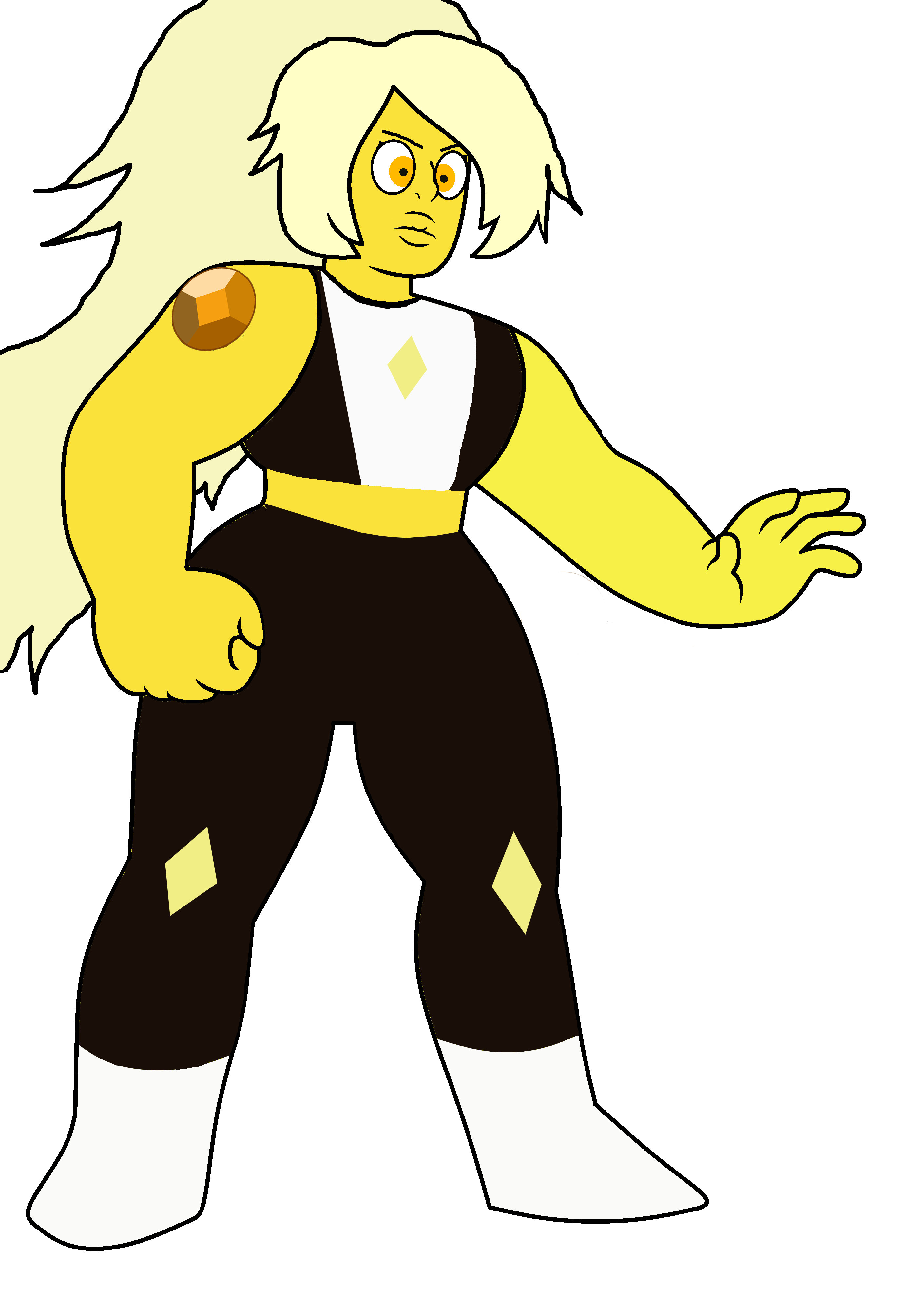 Citrine : My Steven Universe OC by bdansmmns on DeviantArt