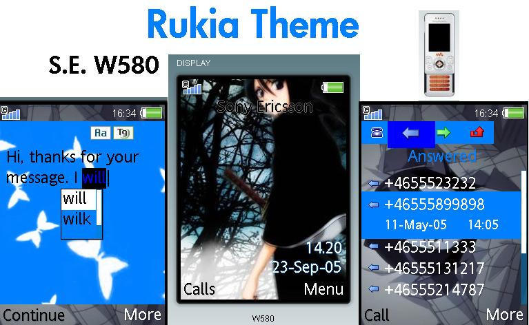 Rukia Theme by Dorkasorus on DeviantArt