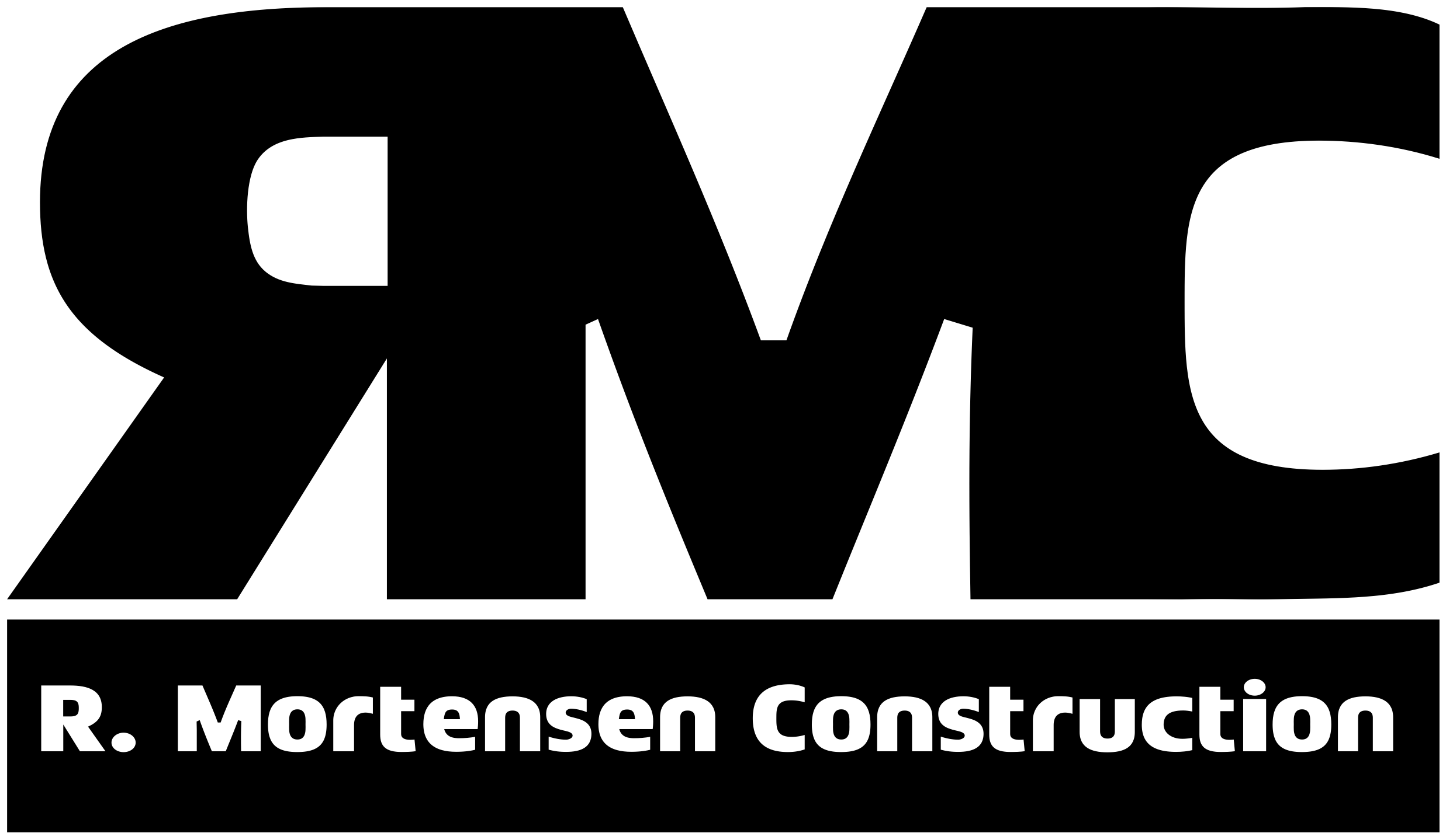 R Mortensen Construction Logo by EvlD on DeviantArt