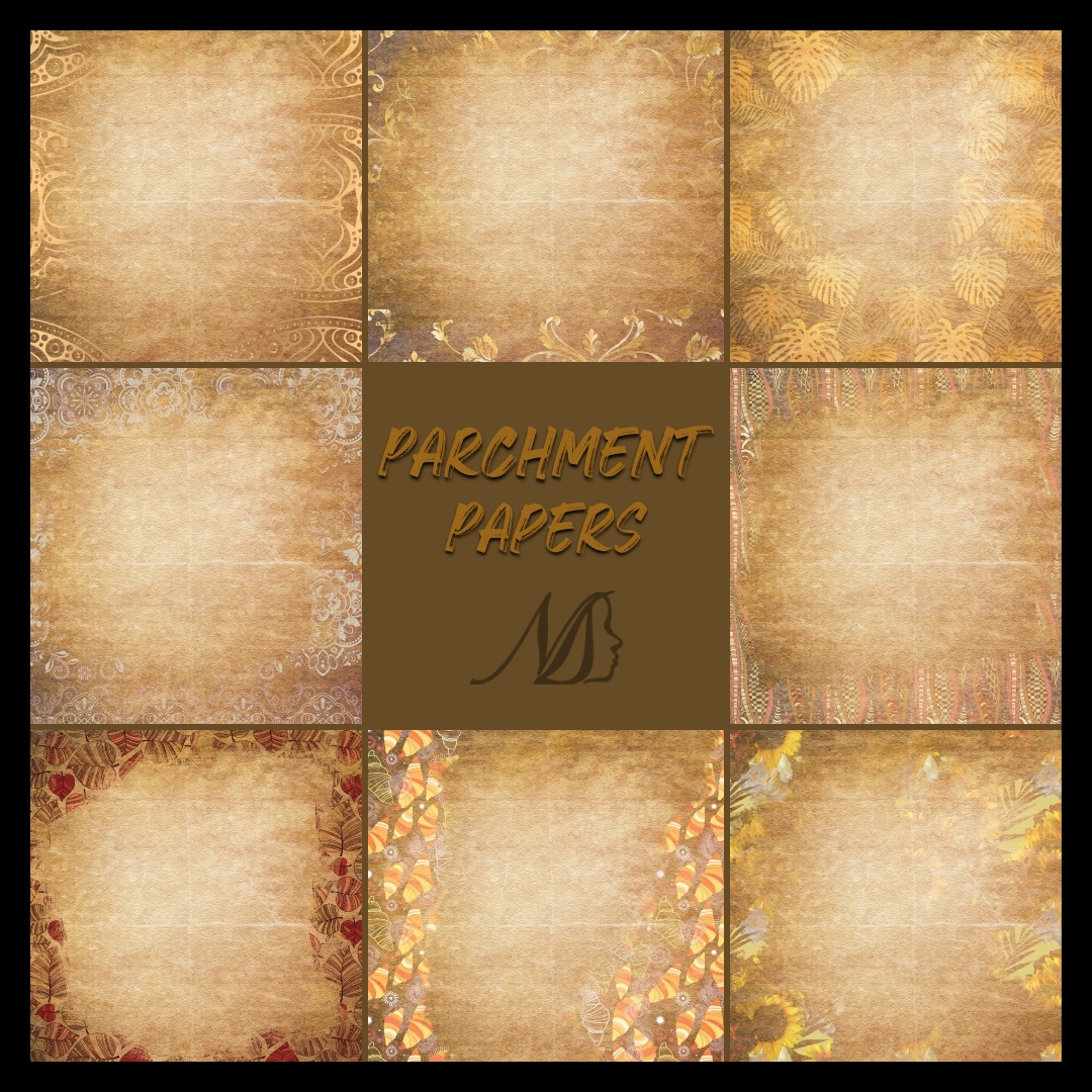Parchment effect digital papers by NicoleDesign79 on DeviantArt