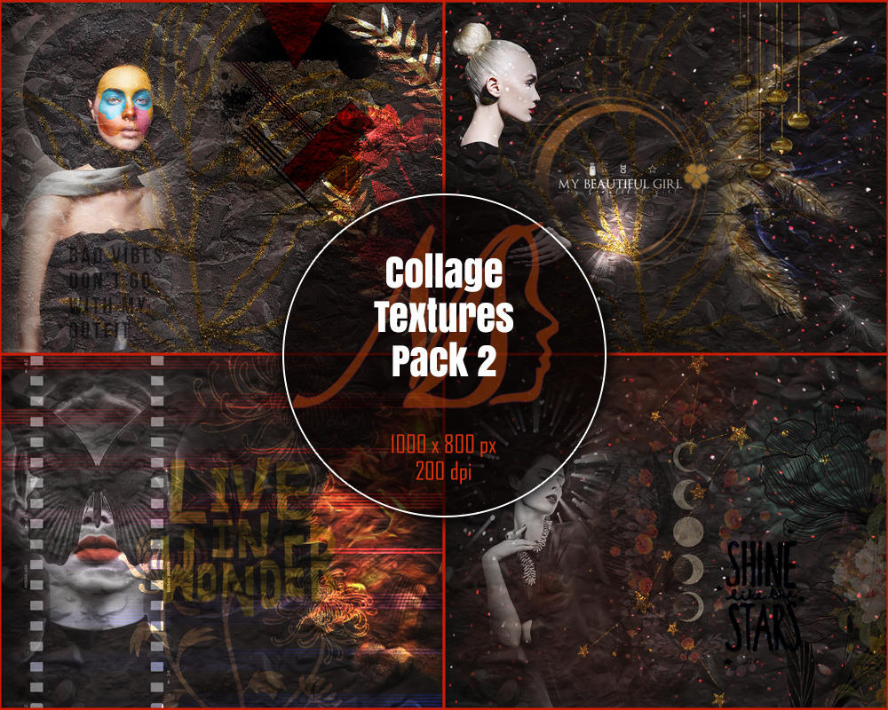 Collage Textures Pack 02 by NicoleDesign79 on DeviantArt